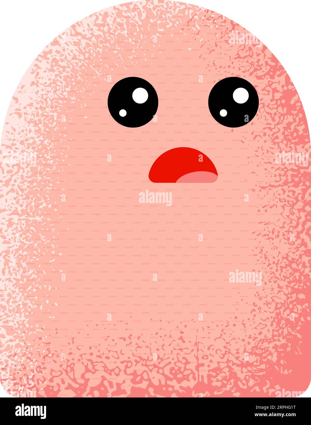 Sad face color shape character. Funny figure Stock Vector Image & Art ...