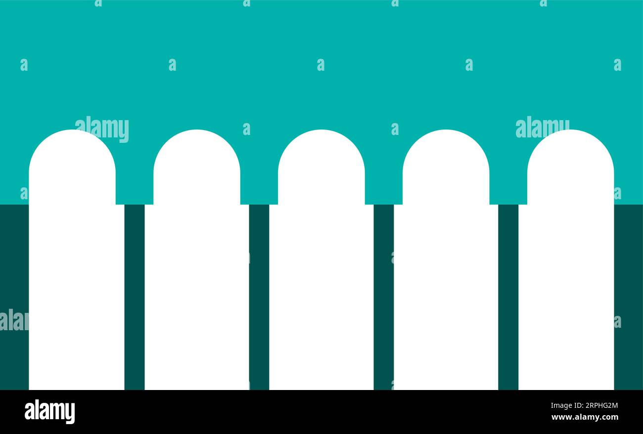 Eastern stone arch element. Building gallery pillars Stock Vector Image ...