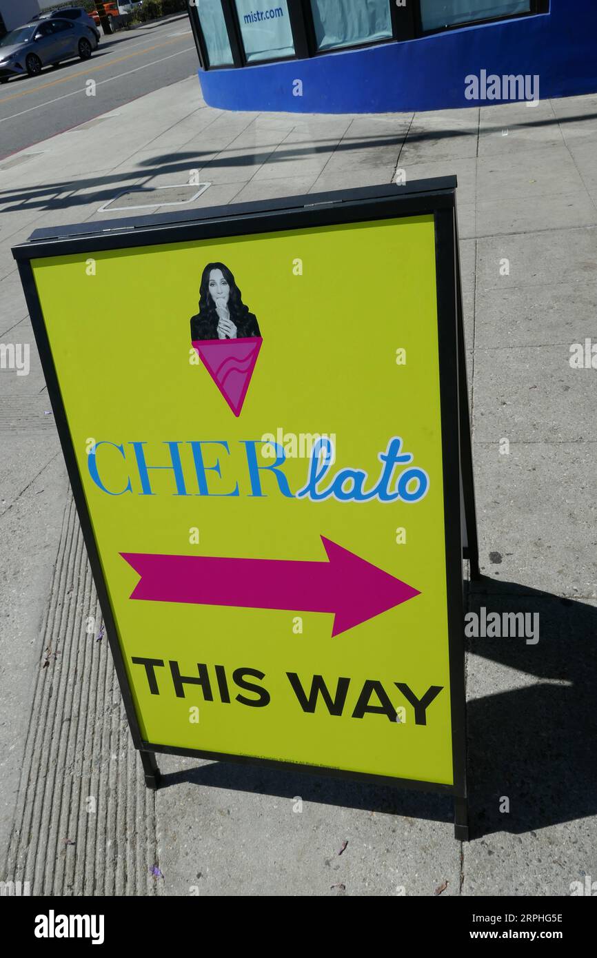 West Hollywood, California, USA 3rd September 2023 Singer Cher Cherlato ...