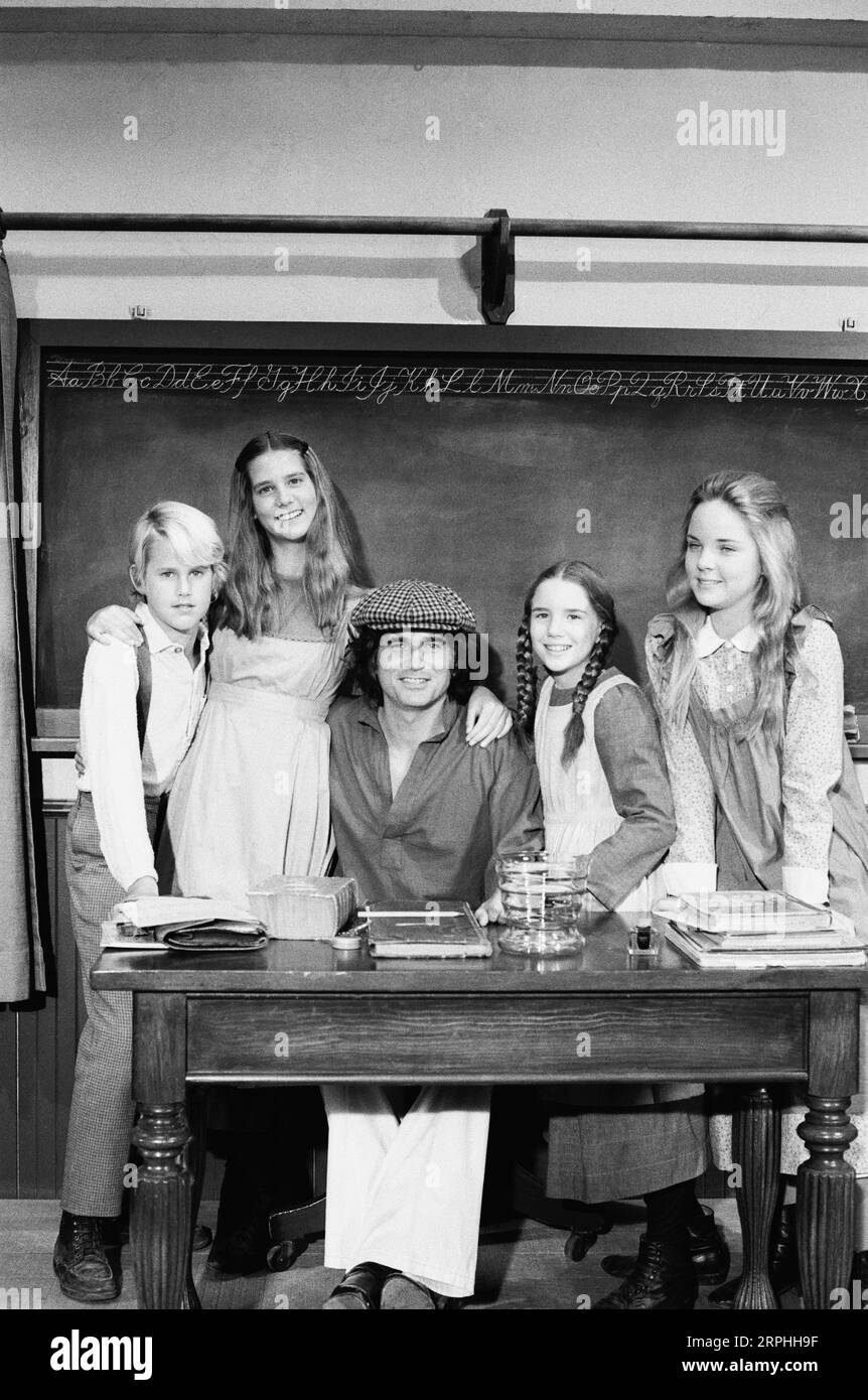 LITTLE HOUSE on the PRAIRIE Michael Landon Melissa Gilbert Stock Photo ...