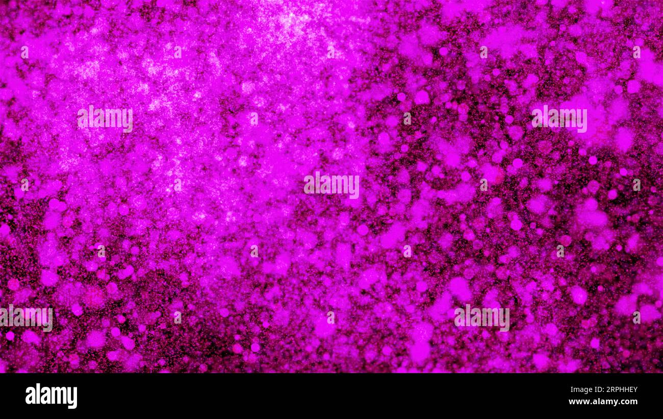 Abstract violet particles. Computer generated 3d render Stock Photo - Alamy