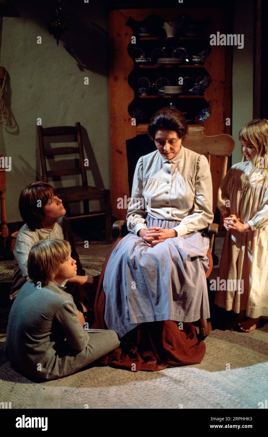 LITTLE HOUSE on the PRAIRIE Michael Landon Melissa Gilbert Stock Photo ...