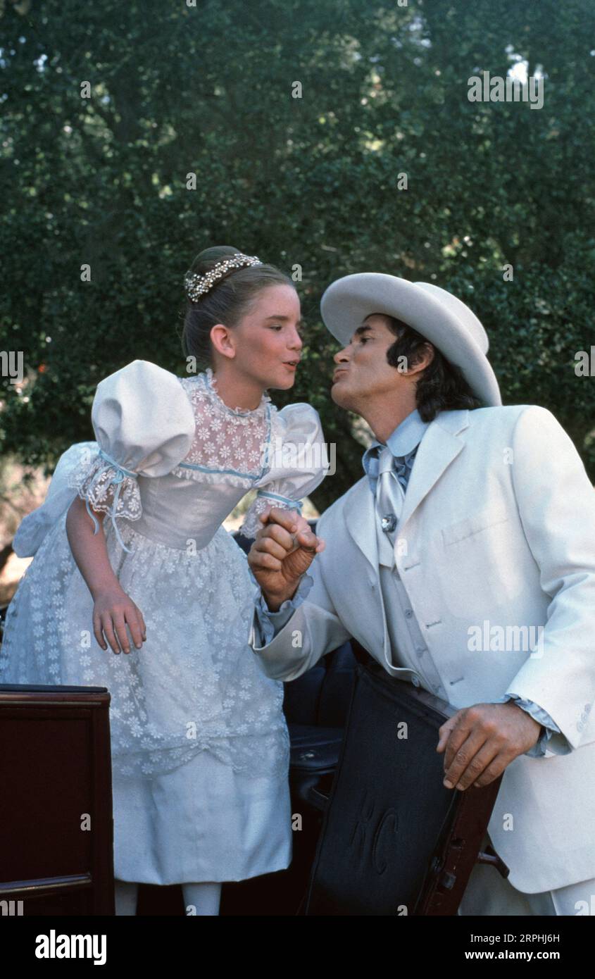 LITTLE HOUSE on the PRAIRIE Michael Landon Melissa Gilbert Stock Photo ...