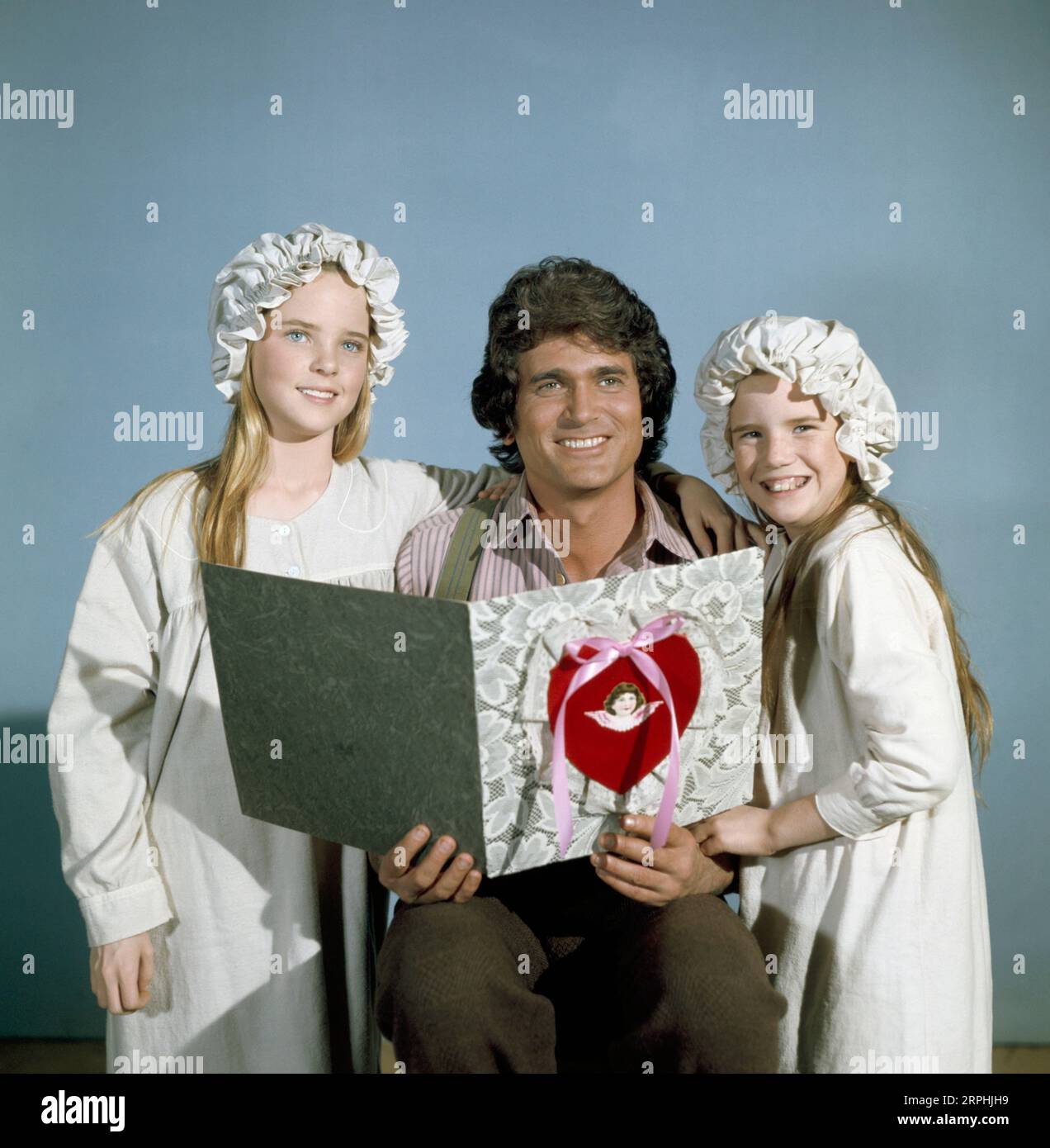 LITTLE HOUSE on the PRAIRIE Michael Landon Melissa Gilbert Stock Photo ...