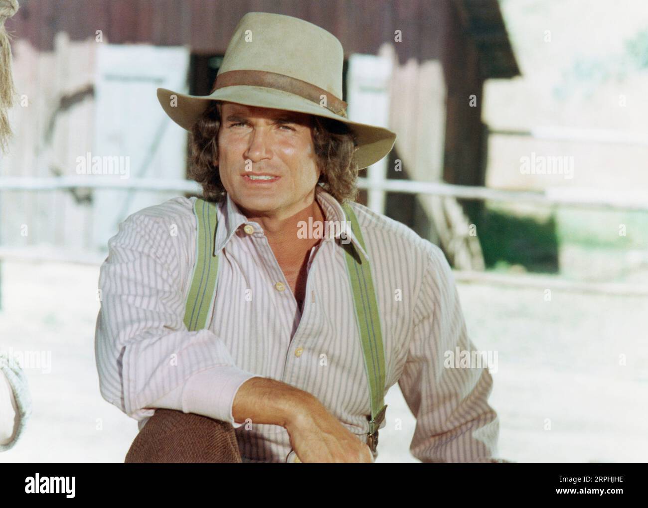 LITTLE HOUSE on the PRAIRIE Michael Landon Melissa Gilbert Stock Photo ...