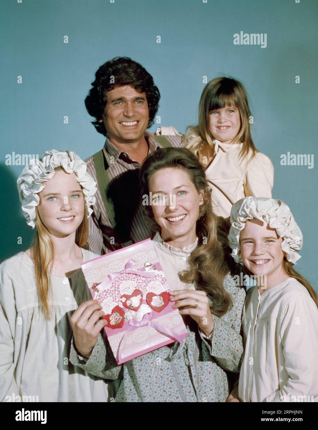 LITTLE HOUSE on the PRAIRIE Michael Landon Melissa Gilbert Stock Photo ...