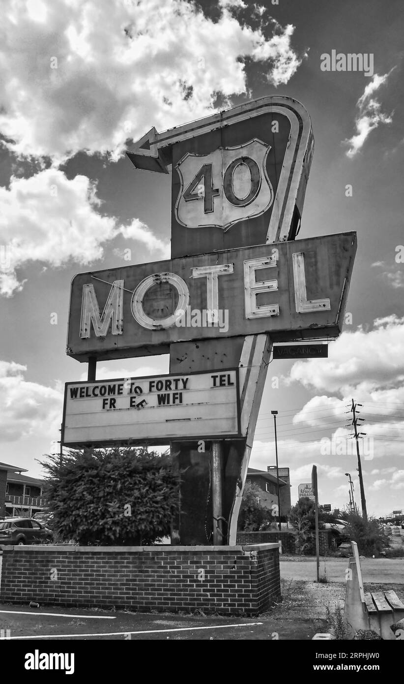 1950s retro motel hi-res stock photography and images - Alamy