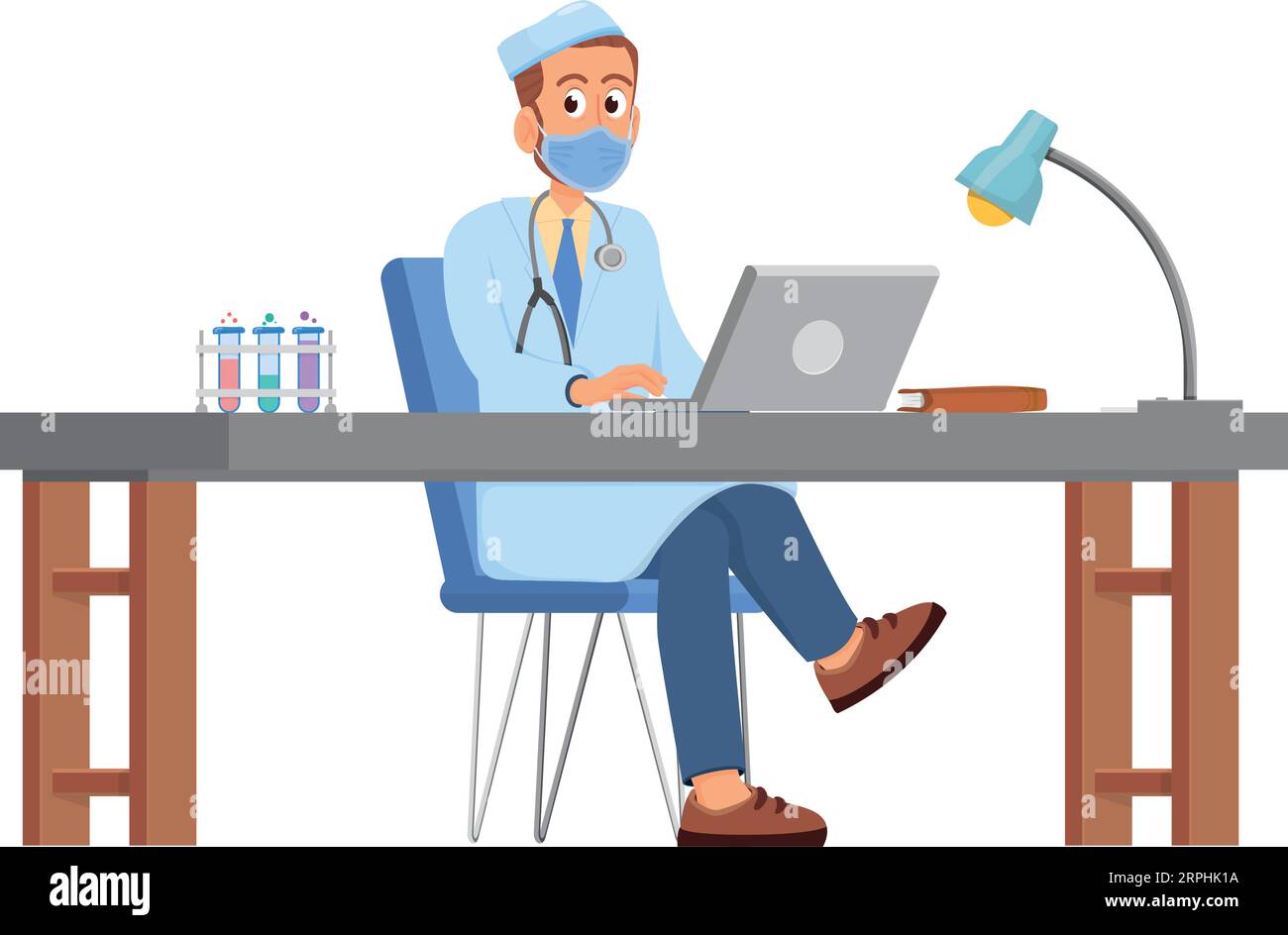 Research scientist working on Cut Out Stock Images & Pictures - Alamy