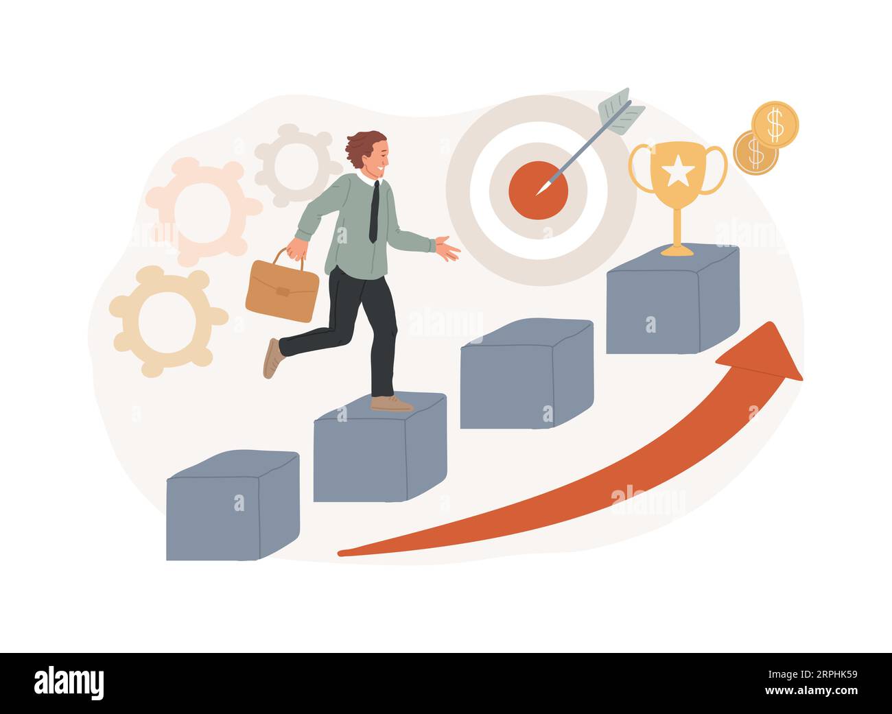 Proactive career planning Stock Vector Images - Alamy