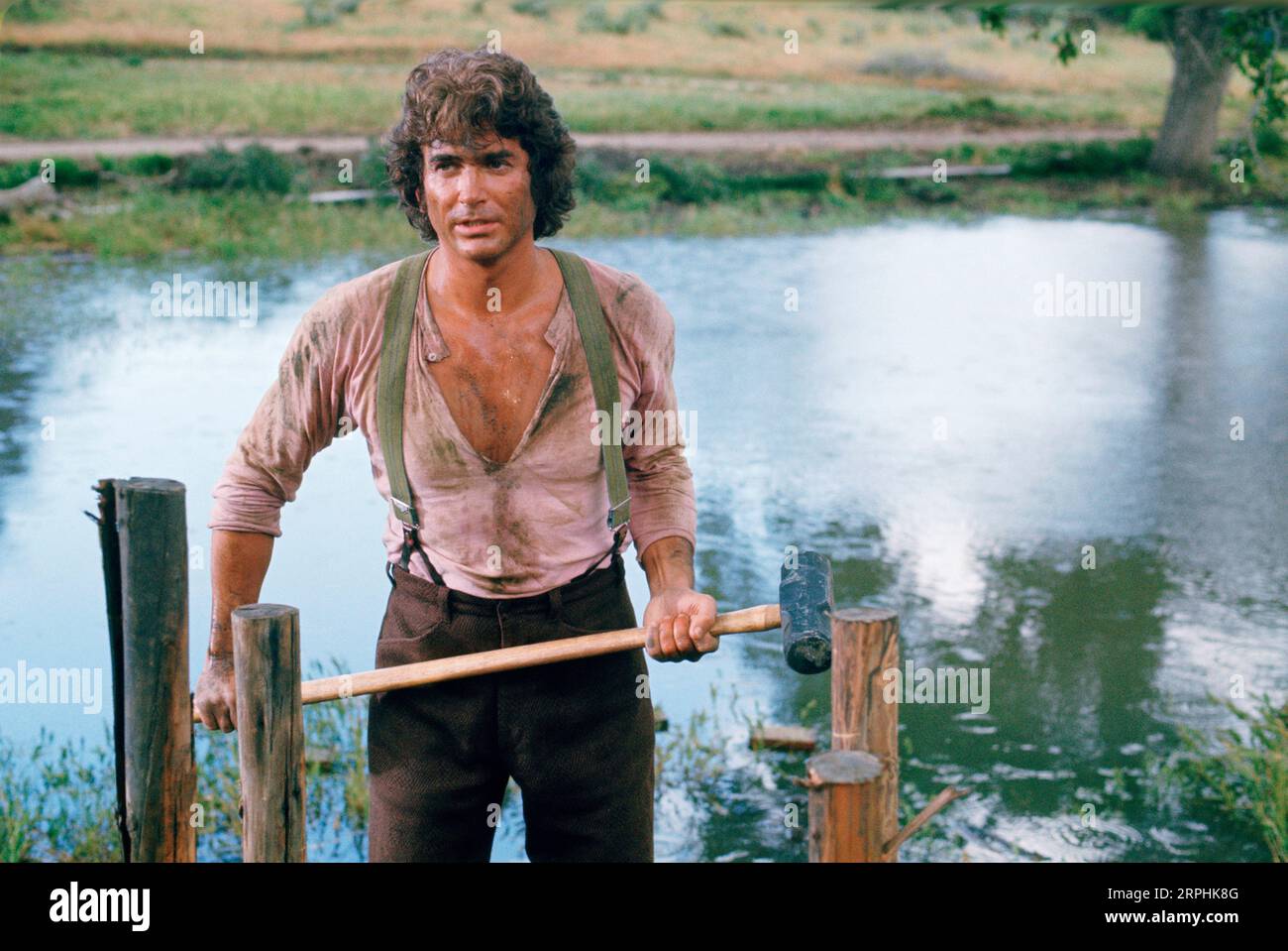 LITTLE HOUSE on the PRAIRIE Michael Landon Melissa Gilbert Stock Photo ...