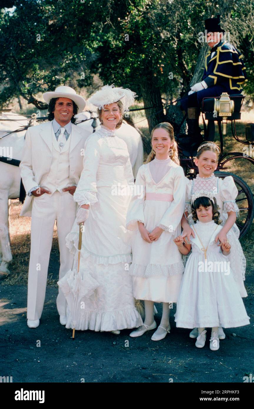 LITTLE HOUSE on the PRAIRIE Michael Landon Melissa Gilbert Stock Photo ...