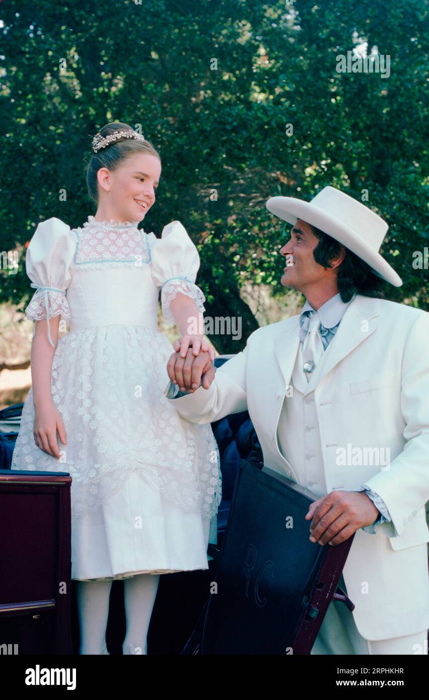 LITTLE HOUSE on the PRAIRIE Michael Landon Melissa Gilbert Stock Photo ...