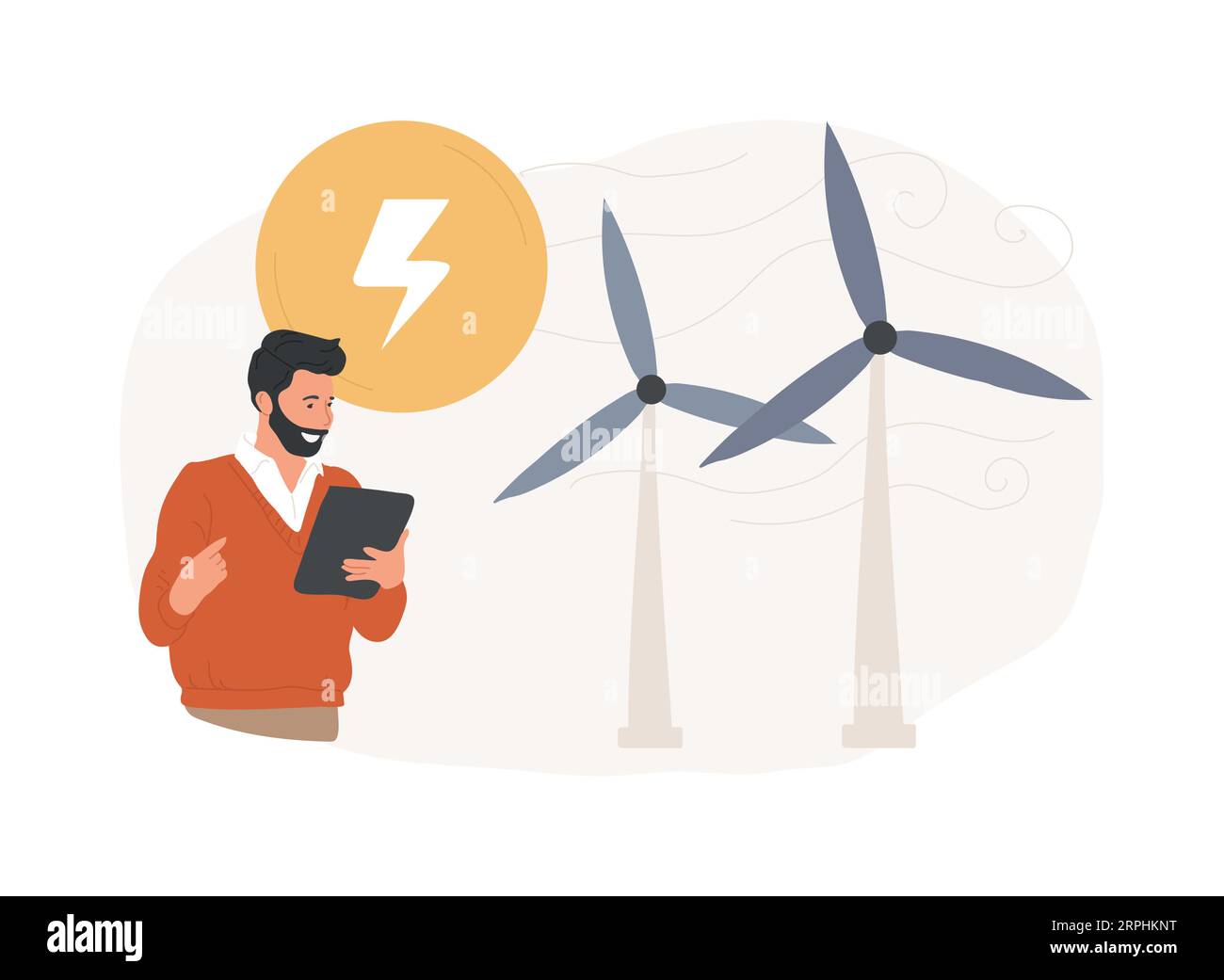 Electricity generator cartoon drawing hi-res stock photography and ...