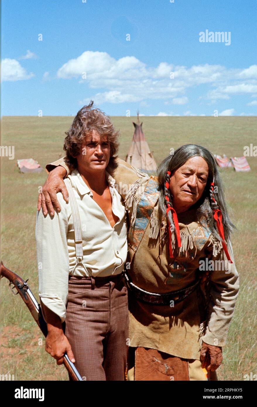 LITTLE HOUSE on the PRAIRIE Michael Landon Melissa Gilbert Stock Photo ...