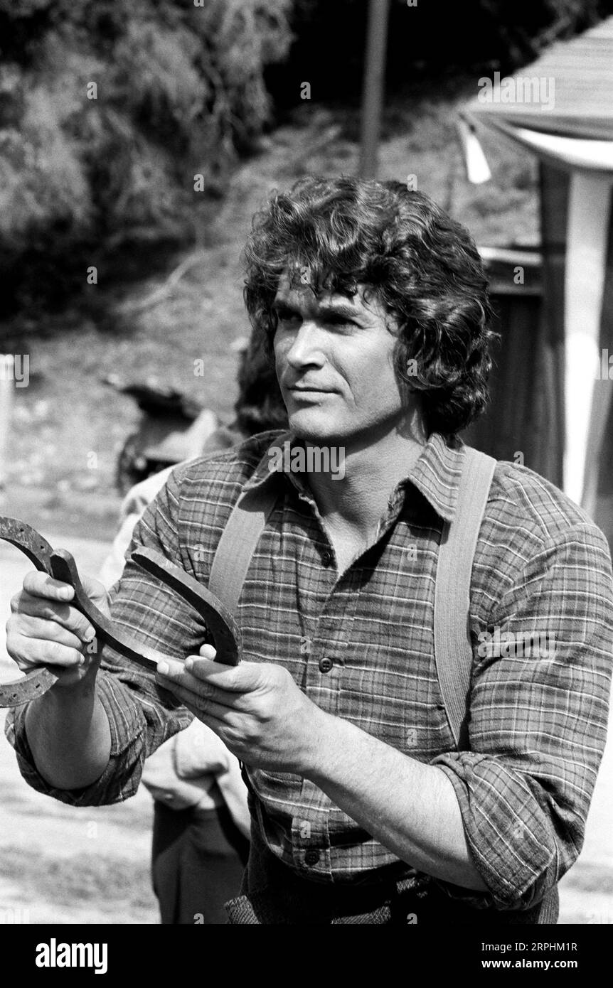 LITTLE HOUSE on the PRAIRIE Michael Landon Melissa Gilbert Stock Photo - Alamy