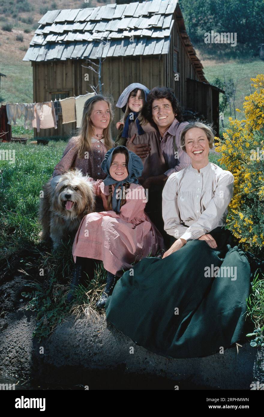 LITTLE HOUSE on the PRAIRIE Michael Landon Melissa Gilbert Stock Photo ...