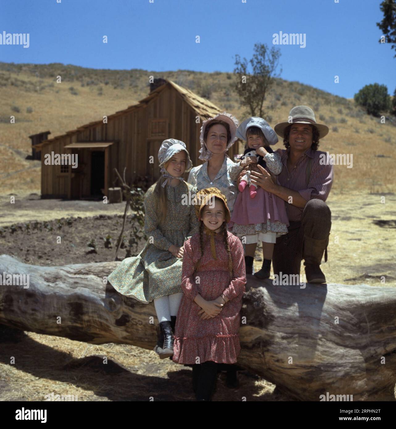 LITTLE HOUSE on the PRAIRIE Michael Landon Melissa Gilbert Stock Photo ...