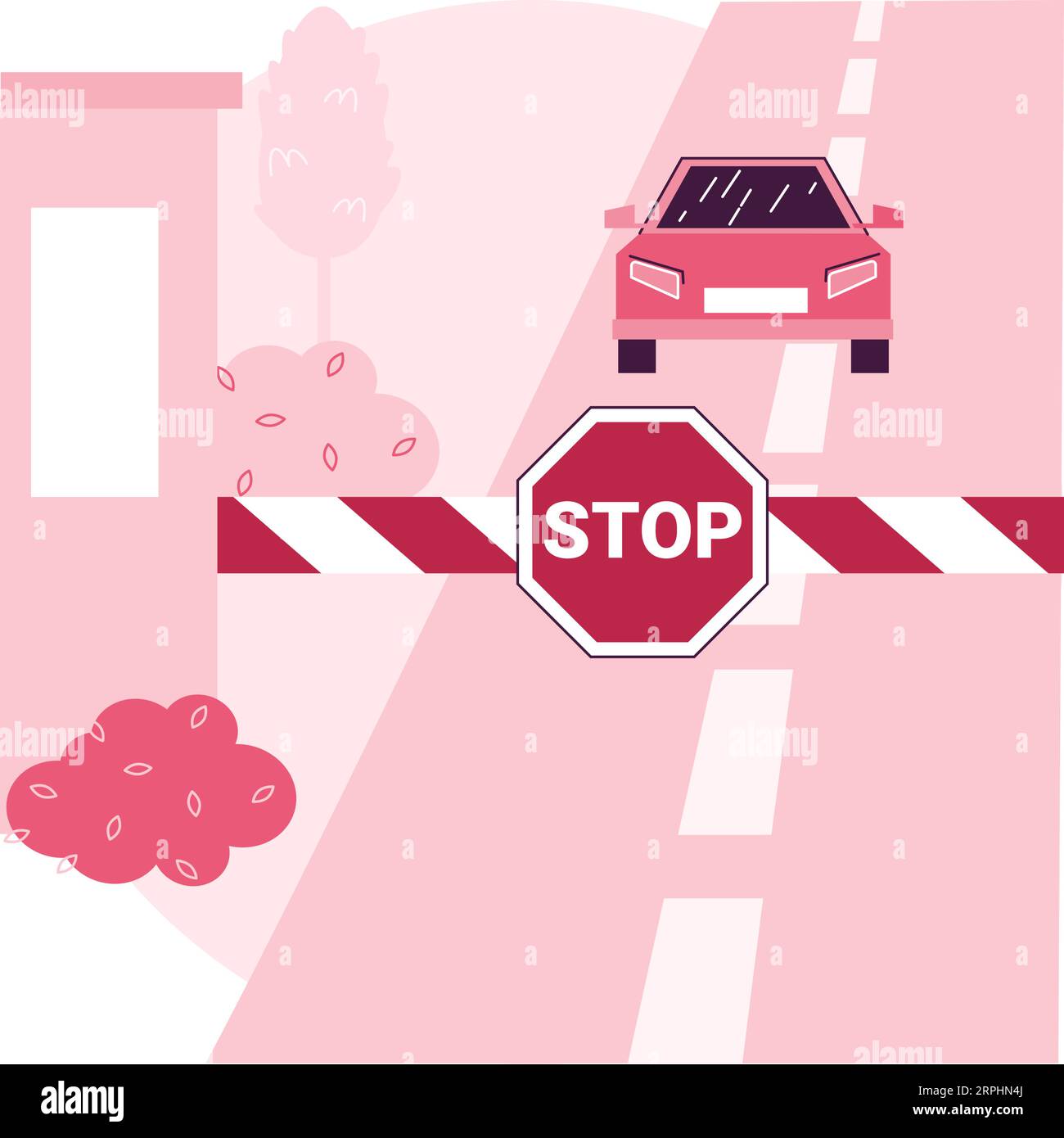 Toll road abstract concept vector illustration. Tollway fee, express ...