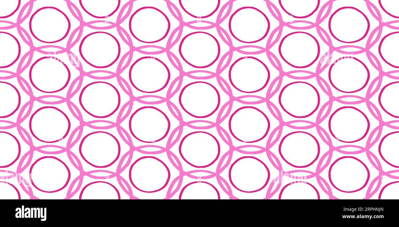 Barbie background. Pink shape seamless pattern. Trendy Barbiecore Style ...