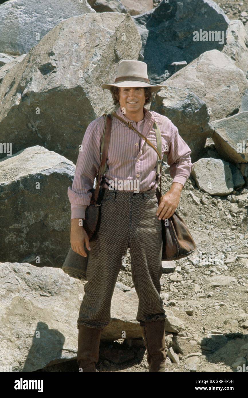 LITTLE HOUSE on the PRAIRIE Michael Landon Melissa Gilbert Stock Photo ...