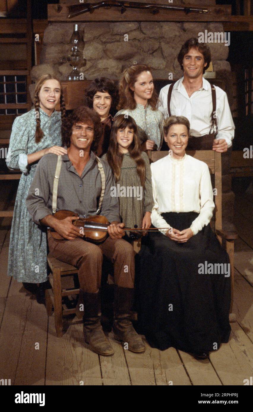 LITTLE HOUSE on the PRAIRIE Michael Landon Melissa Gilbert Stock Photo ...