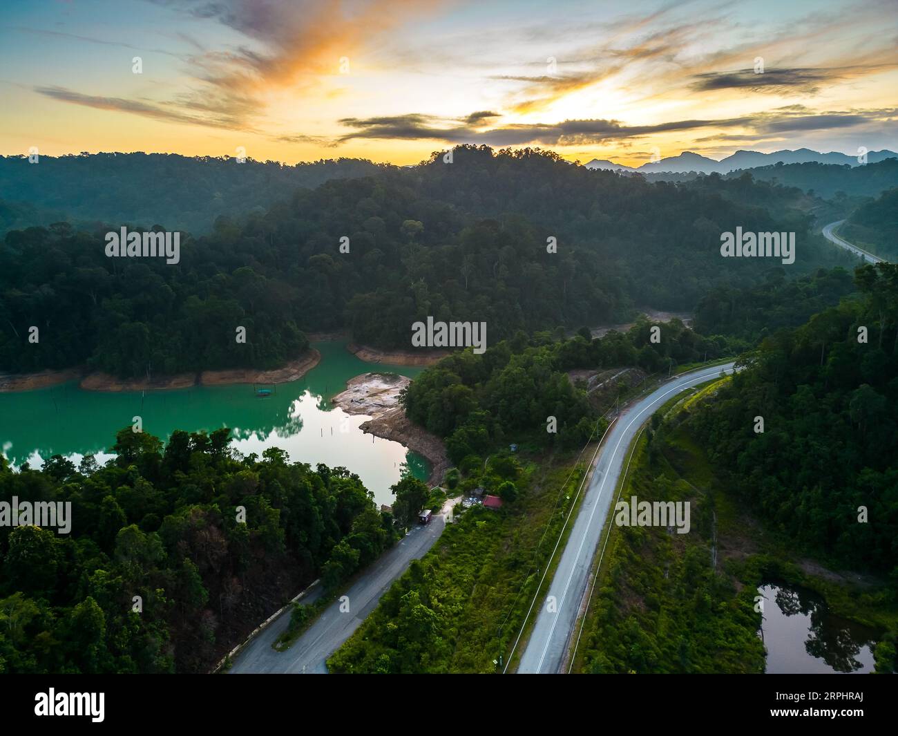 Pedu’s Lake located at Kedah state of Malaysia Stock Photo - Alamy