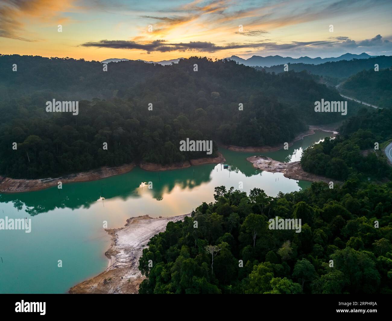 Pedu’s Lake located at Kedah state of Malaysia Stock Photo - Alamy