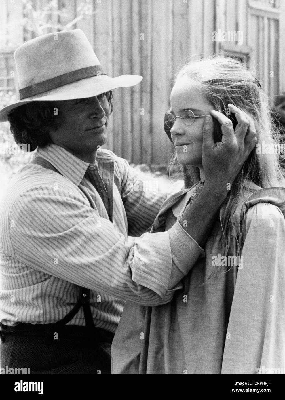 LITTLE HOUSE on the PRAIRIE Michael Landon Melissa Gilbert Stock Photo ...