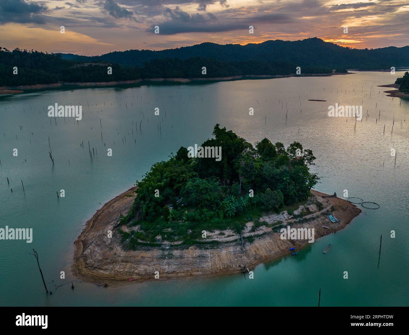 Pedu’s Lake located at Kedah state of Malaysia Stock Photo - Alamy