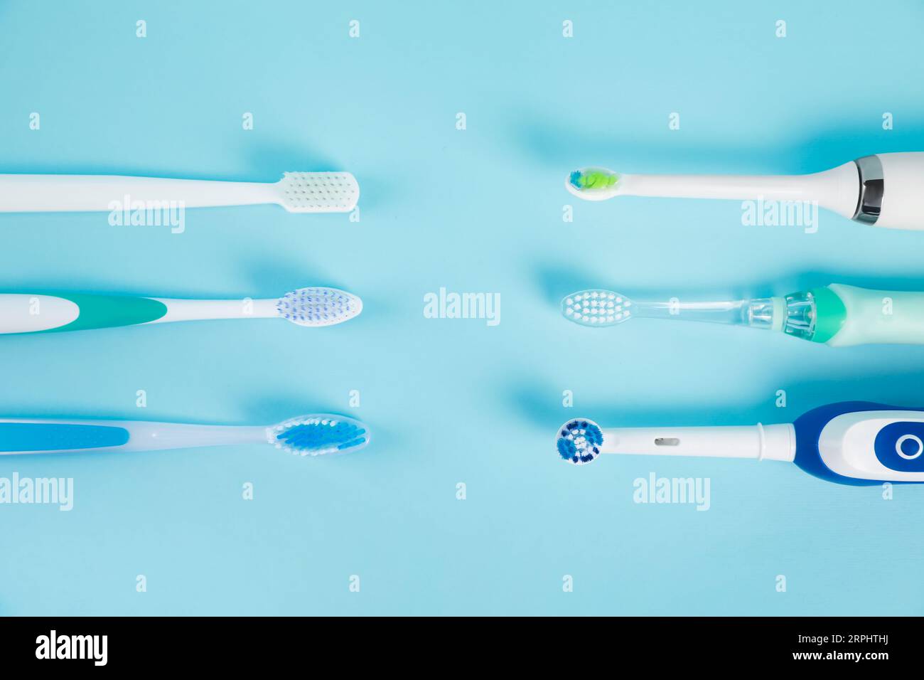 Electric toothbrushes tooth care hi-res stock photography and images ...