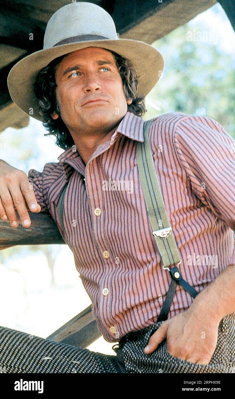 LITTLE HOUSE on the PRAIRIE Michael Landon Melissa Gilbert Stock Photo - Alamy