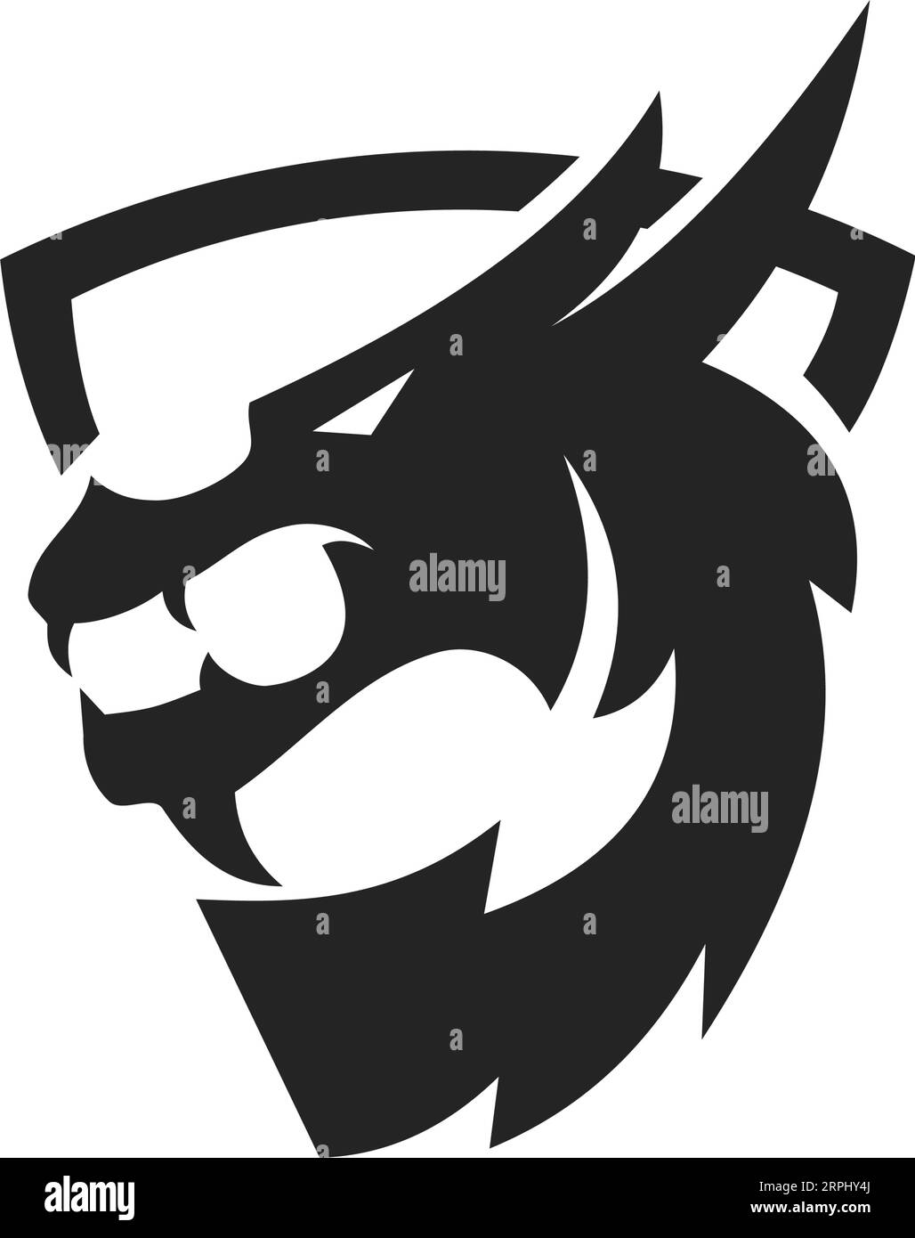 Dragon logo template Isolated. Brand Identity. Icon Abstract Vector ...