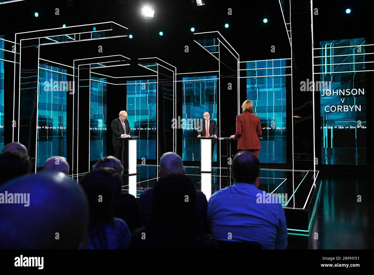 Leader debate itv hi-res stock photography and images - Alamy