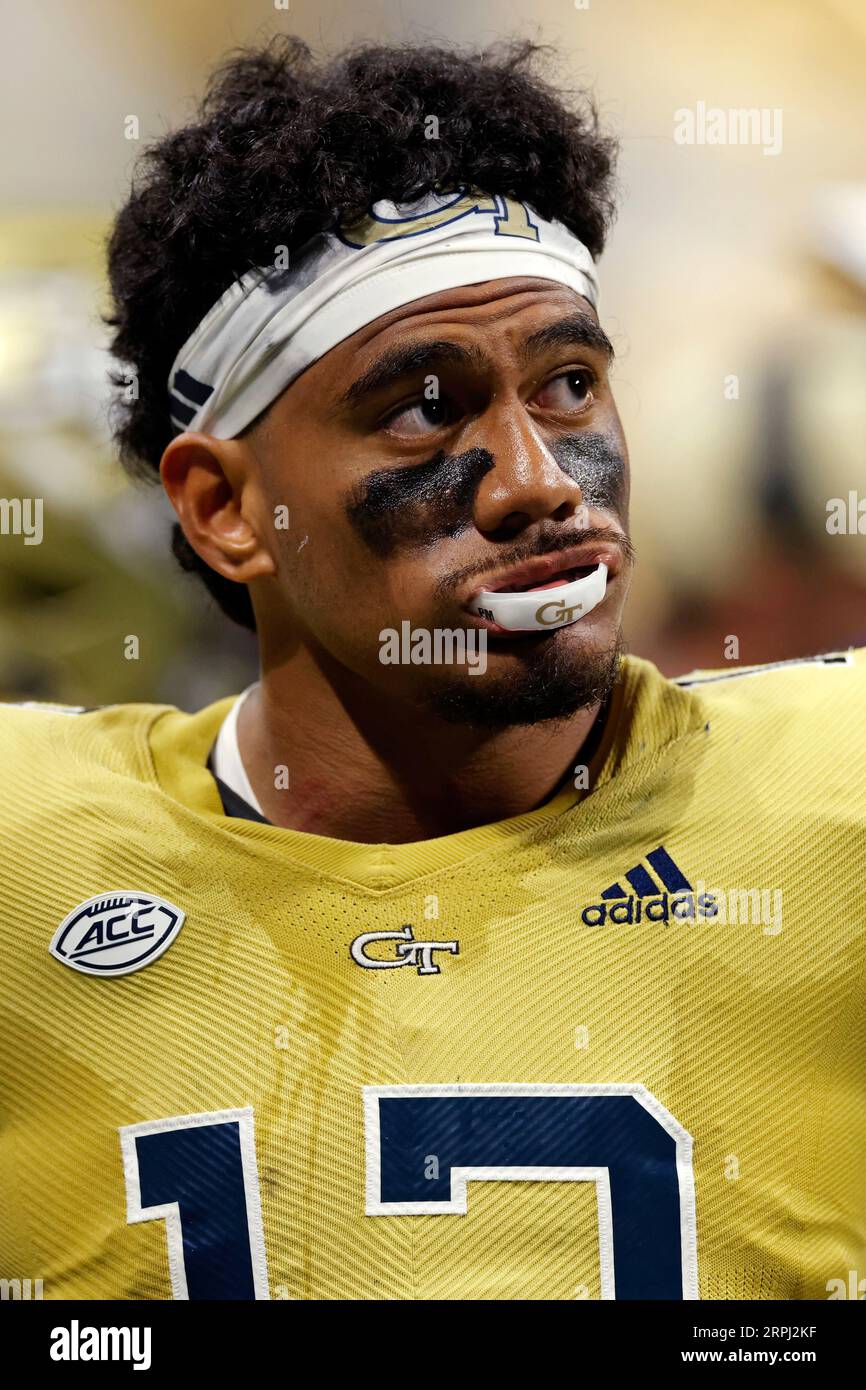 ATLANTA, GA - SEPTEMBER 01: Georgia Tech Yellow Jackets linebacker Paul ...