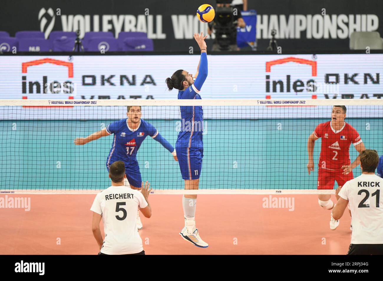 Antoine Brizard, Trevor Clevenot, Jenia Grebennikov (France), Moritz ...