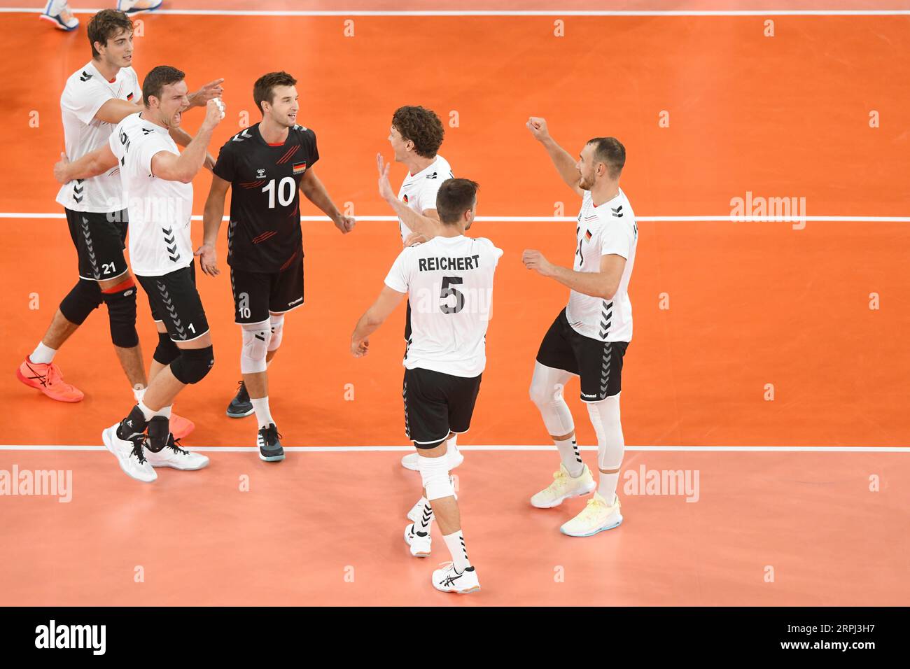 Germany National Volleyball team celebration. Volleyball World ...