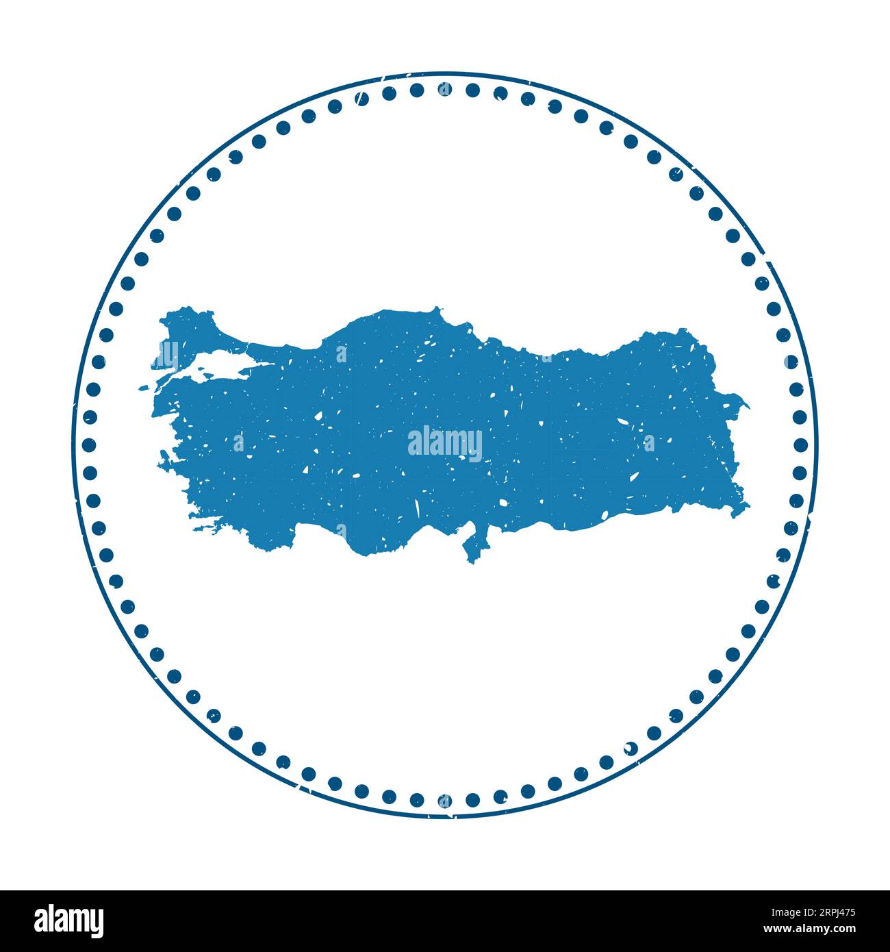 Turkey sticker. Travel rubber stamp with map of the country, vector ...