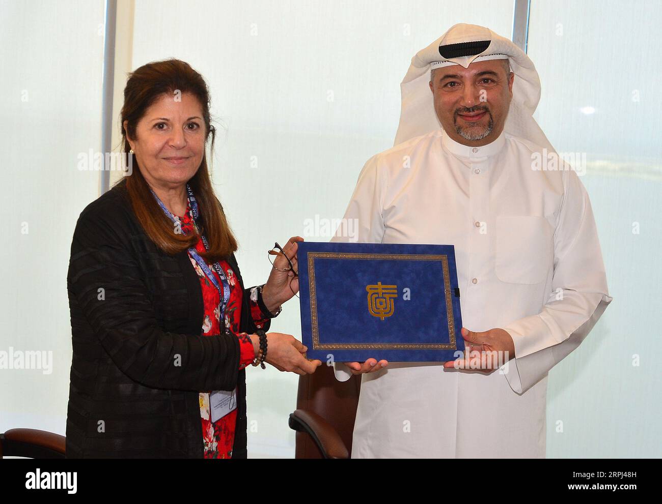 191126 -- KUWAIT CITY, Nov. 26, 2019 -- Director general of Kuwait ...