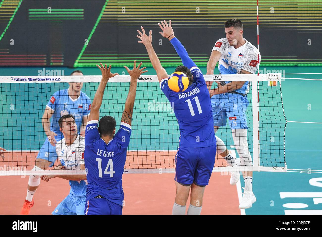 Klemen Cebulj (Slovenia), Nicolas Le Goff, Antoine Brizard (France ...