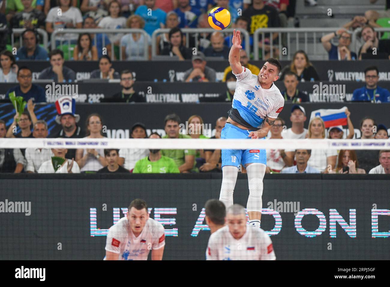 Klemen Cebulj (Slovenia). Volleyball World Championship 2022 Stock ...