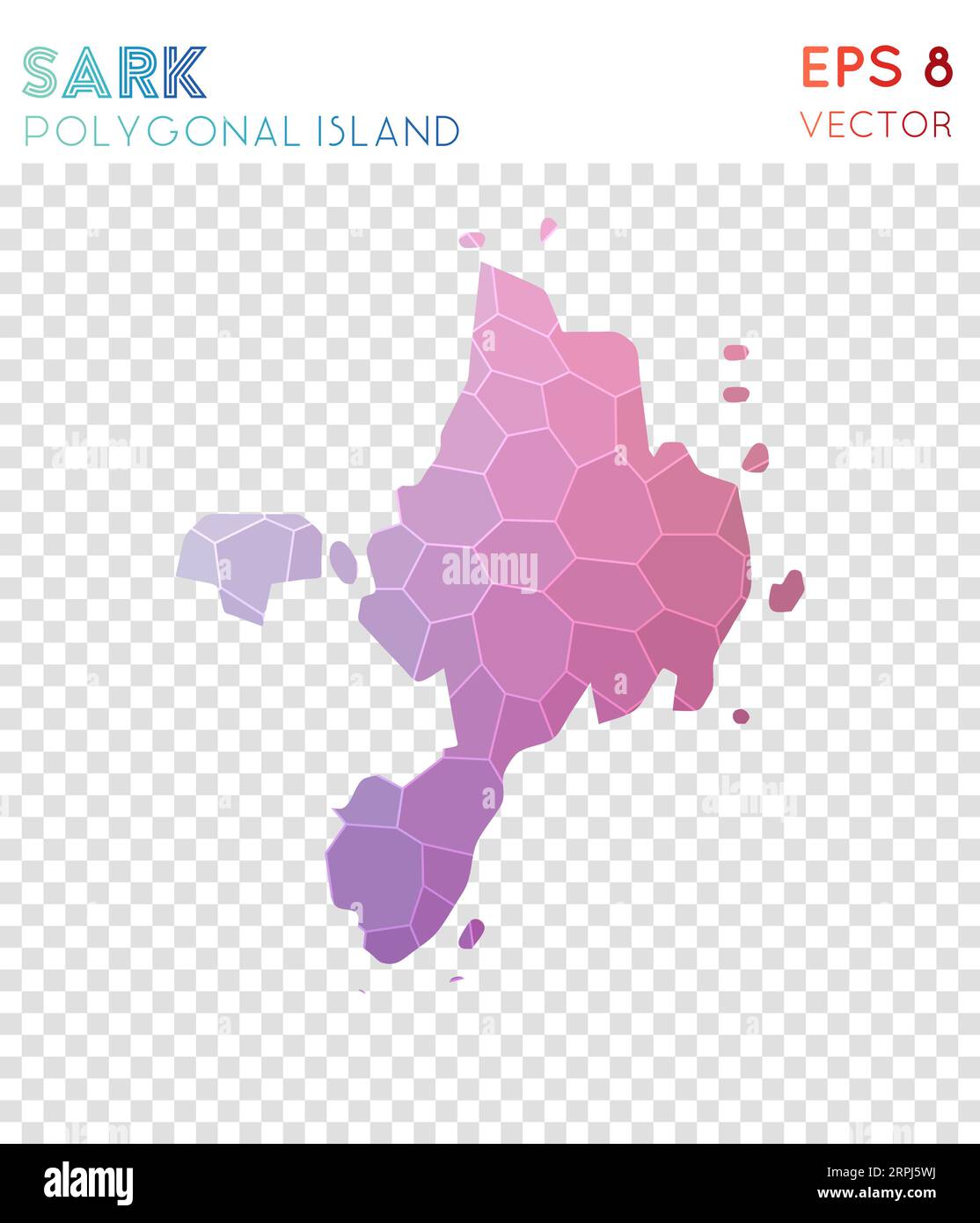 Sark map hi-res stock photography and images - Alamy