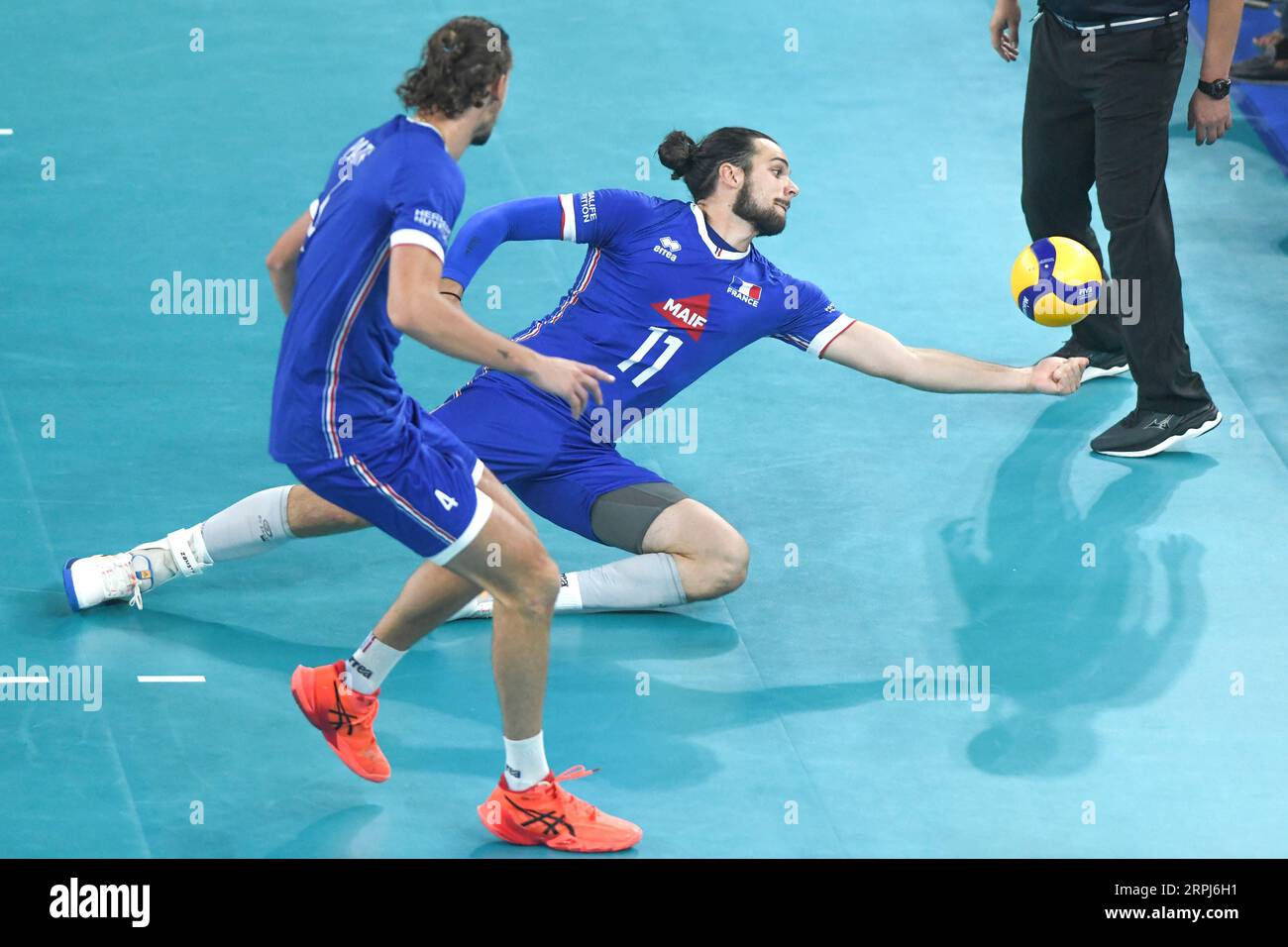 Antoine Brizard (France). Volleyball World Championship 2022. Quarter ...