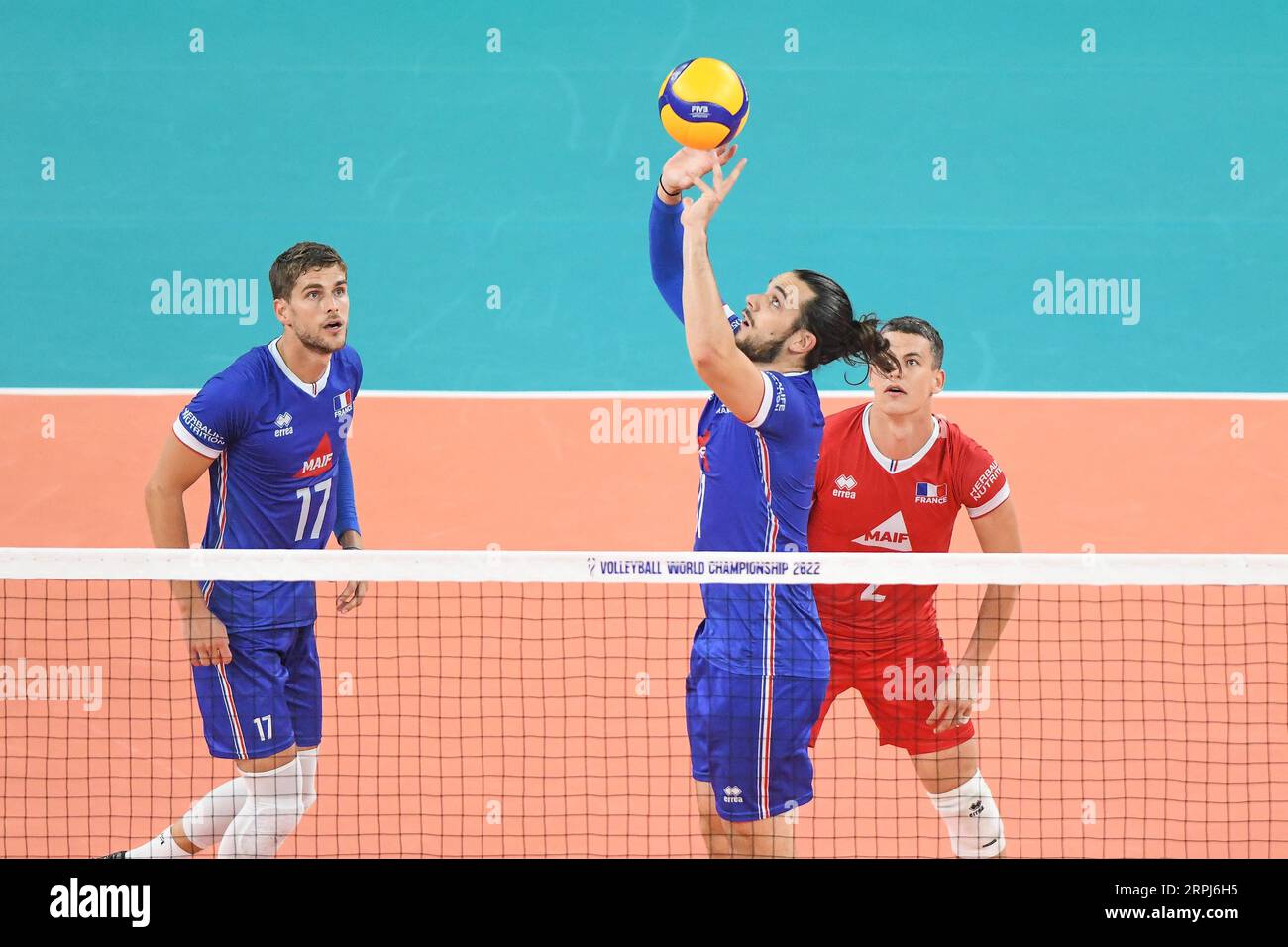 Antoine Brizard (France). Volleyball World Championship 2022. Quarter ...