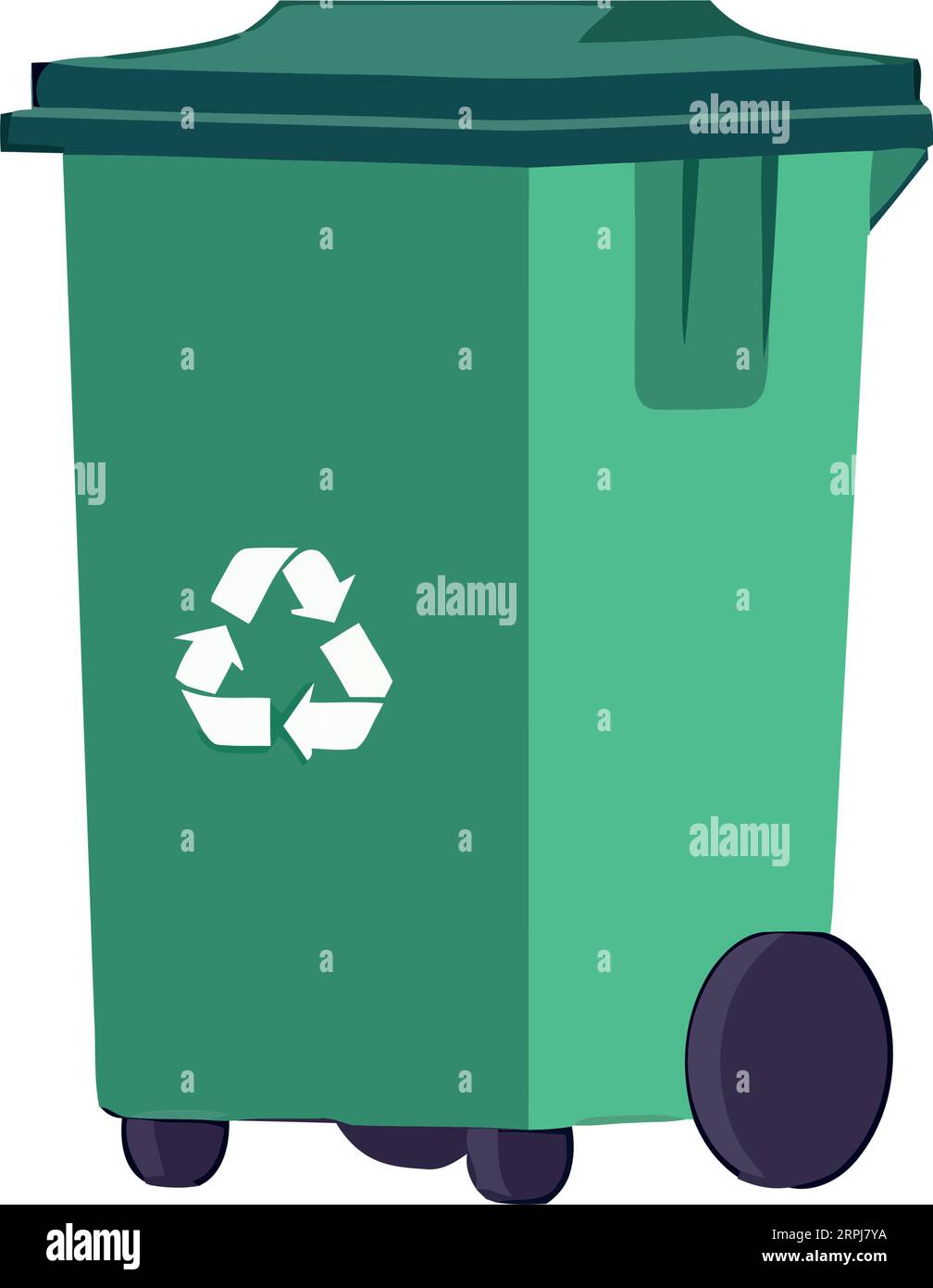 White bucket full organic Stock Vector Images - Alamy