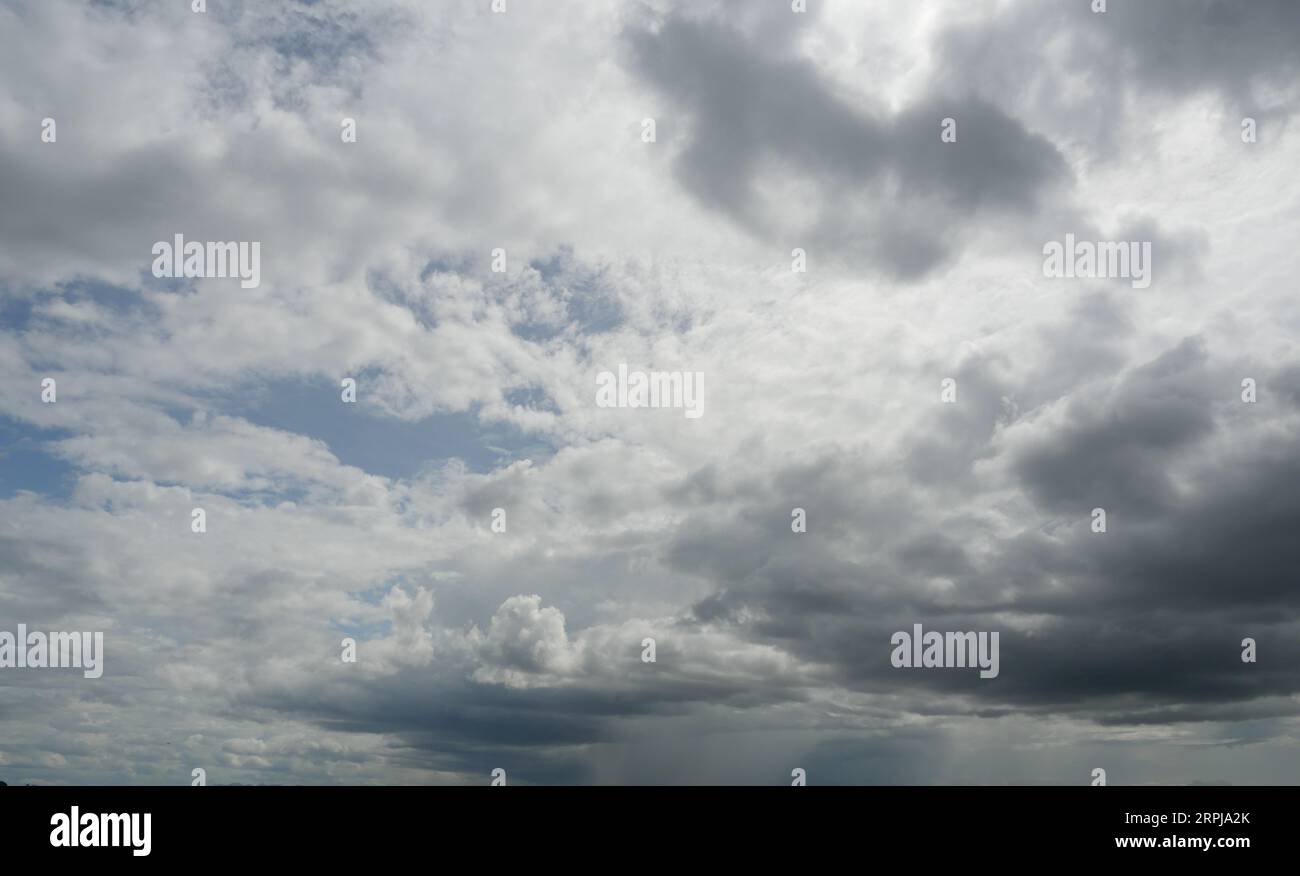 Cumulonimbus cloud formations on tropical sky , Nimbus moving ...