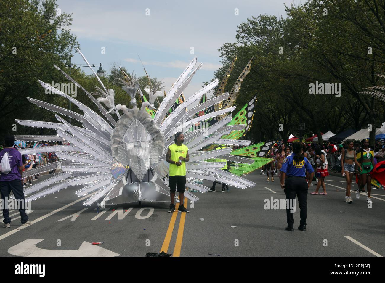 BROOKLYN, NEW YORK- SEPT. 4: Parade Participants attend the 2023 West ...