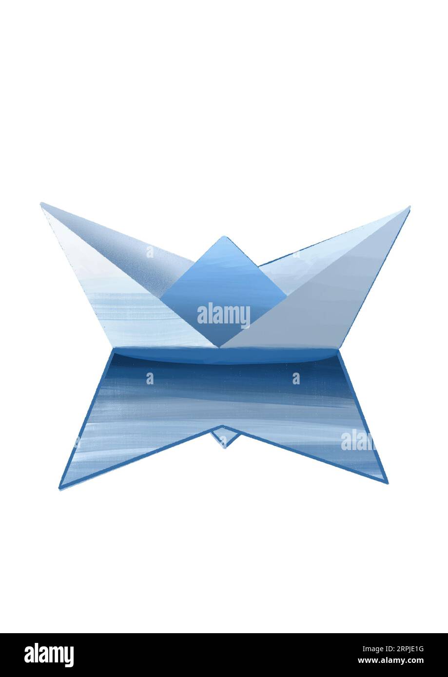 Reflection water on boat Cut Out Stock Images & Pictures - Alamy