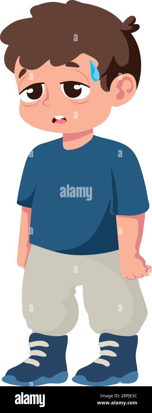 Child fever sweat hi-res stock photography and images - Alamy