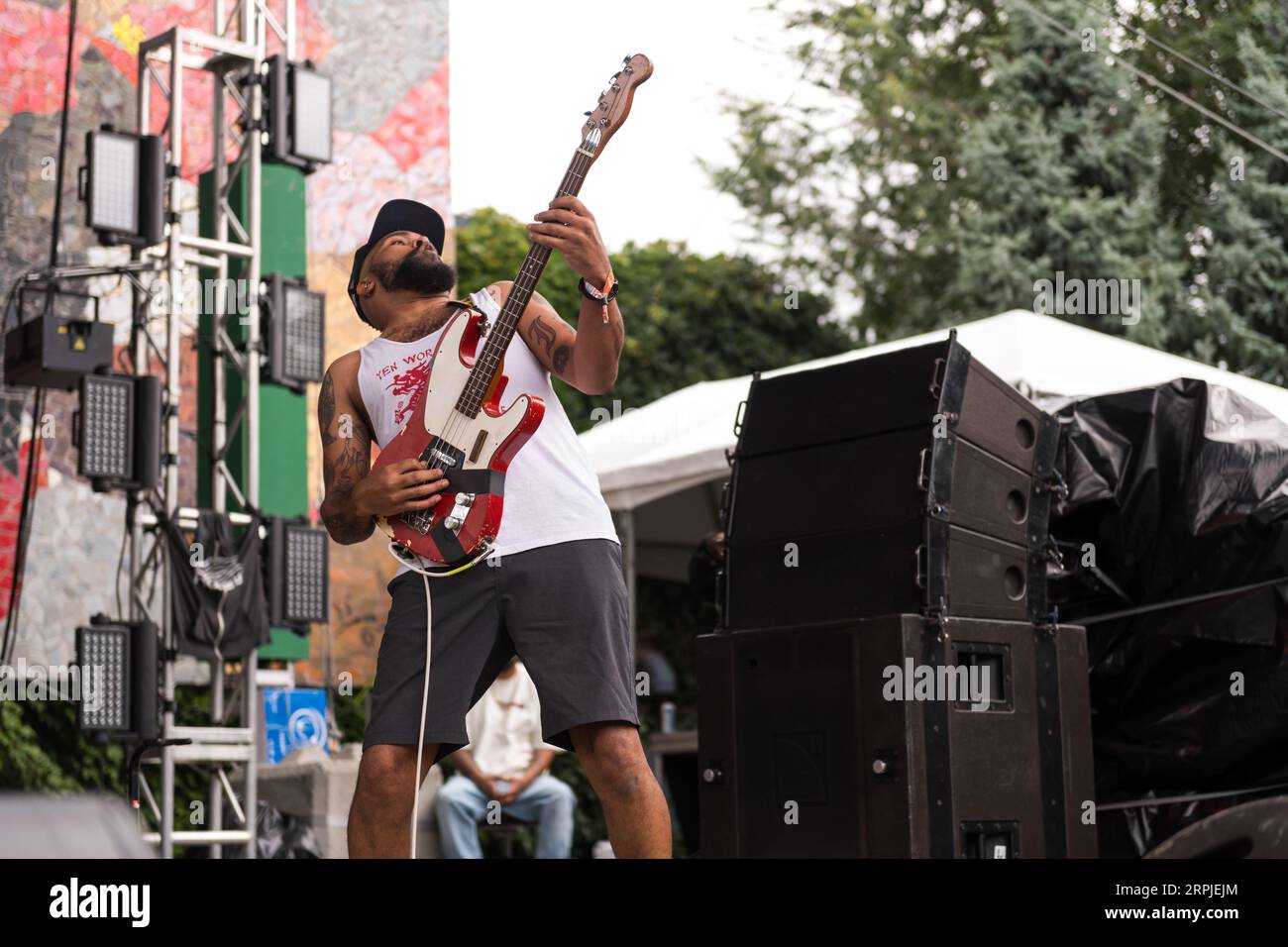 Seattle, USA. 3 Sep, 2023. The Seattle band The Black Tones performing ...