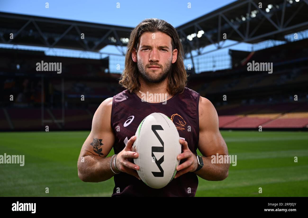 Brisbane, Australia. 05th Sep, 2023. Patrick Carrigan is seen posing ...